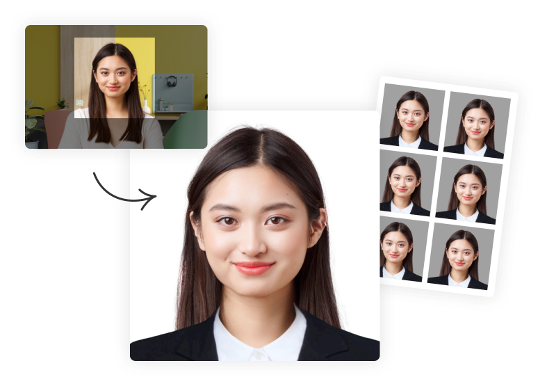 Idphoto phd丨passport size photo make丨passport pics near me